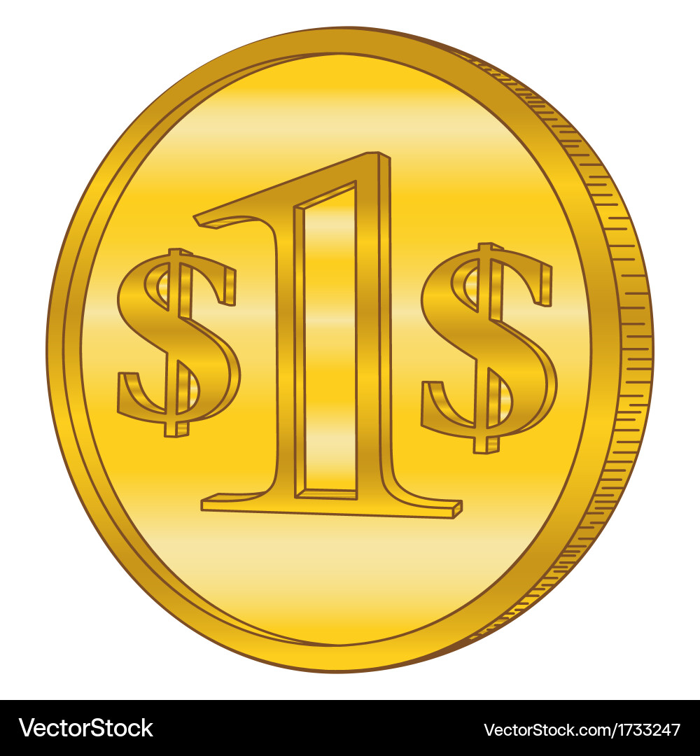 Coin Royalty Free Vector Image - VectorStock