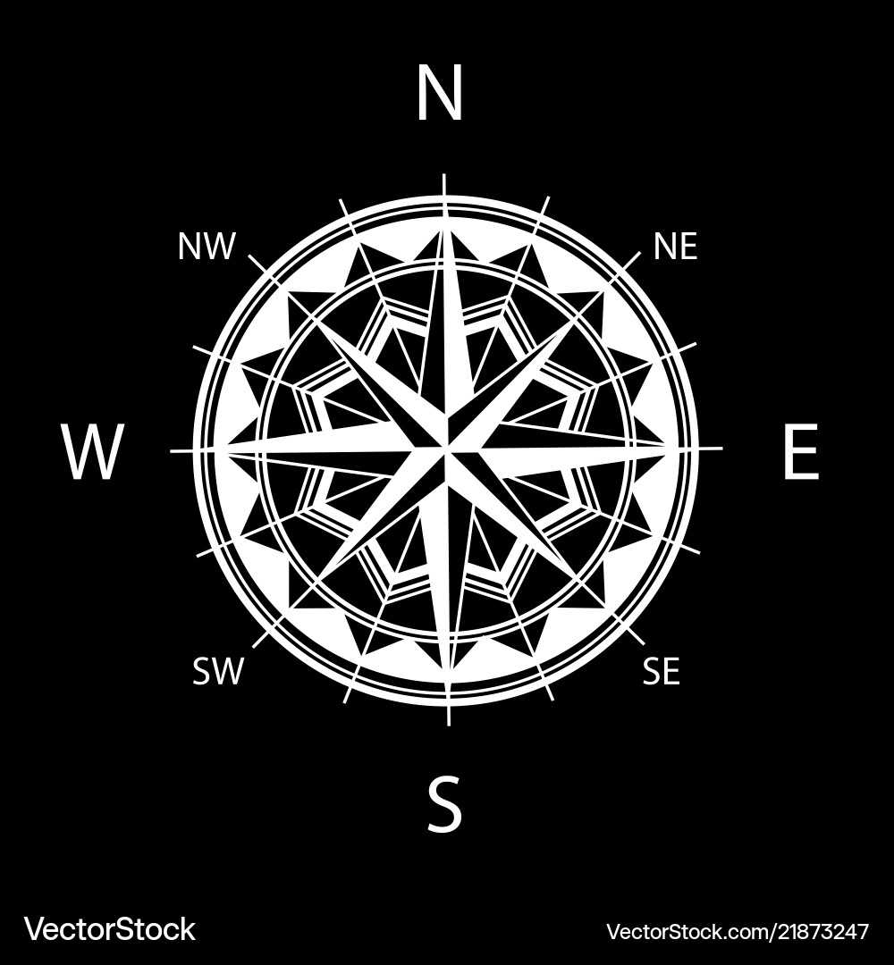 Compass Royalty Free Vector Image - VectorStock