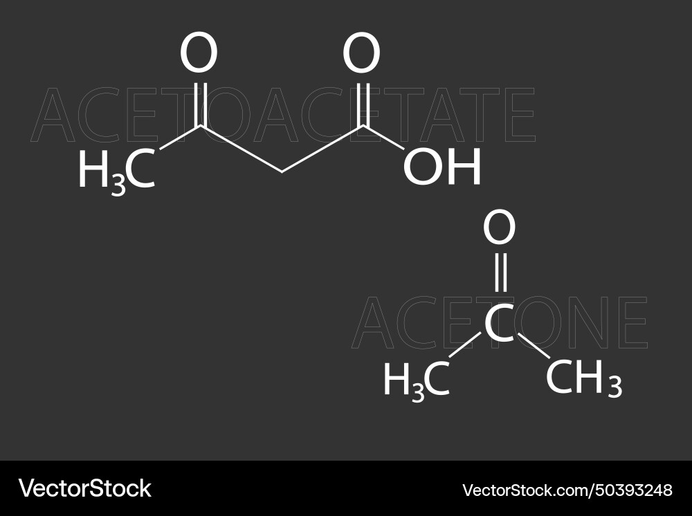 Maltitol molecular skeletal chemical formula Vector Image