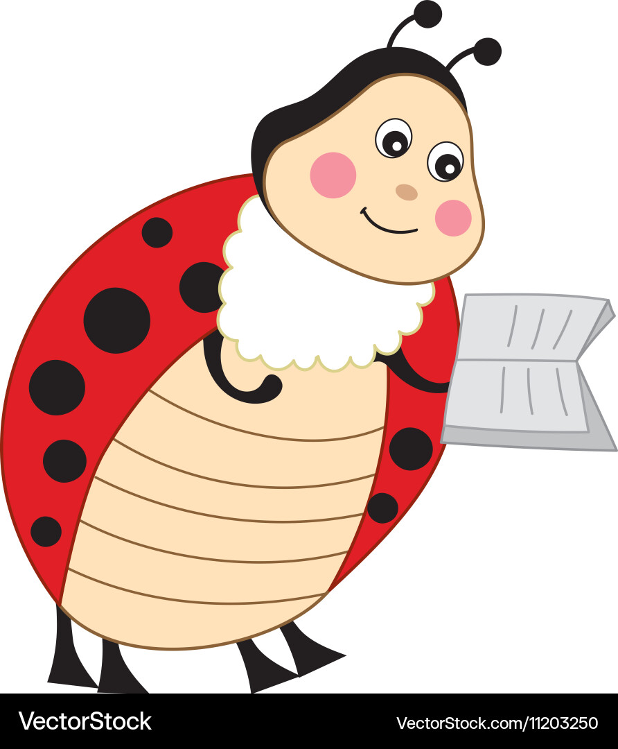 Cartoon ladybug Royalty Free Vector Image - VectorStock