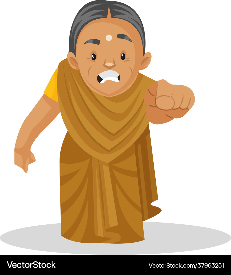 Manthra cartoon character Royalty Free Vector Image