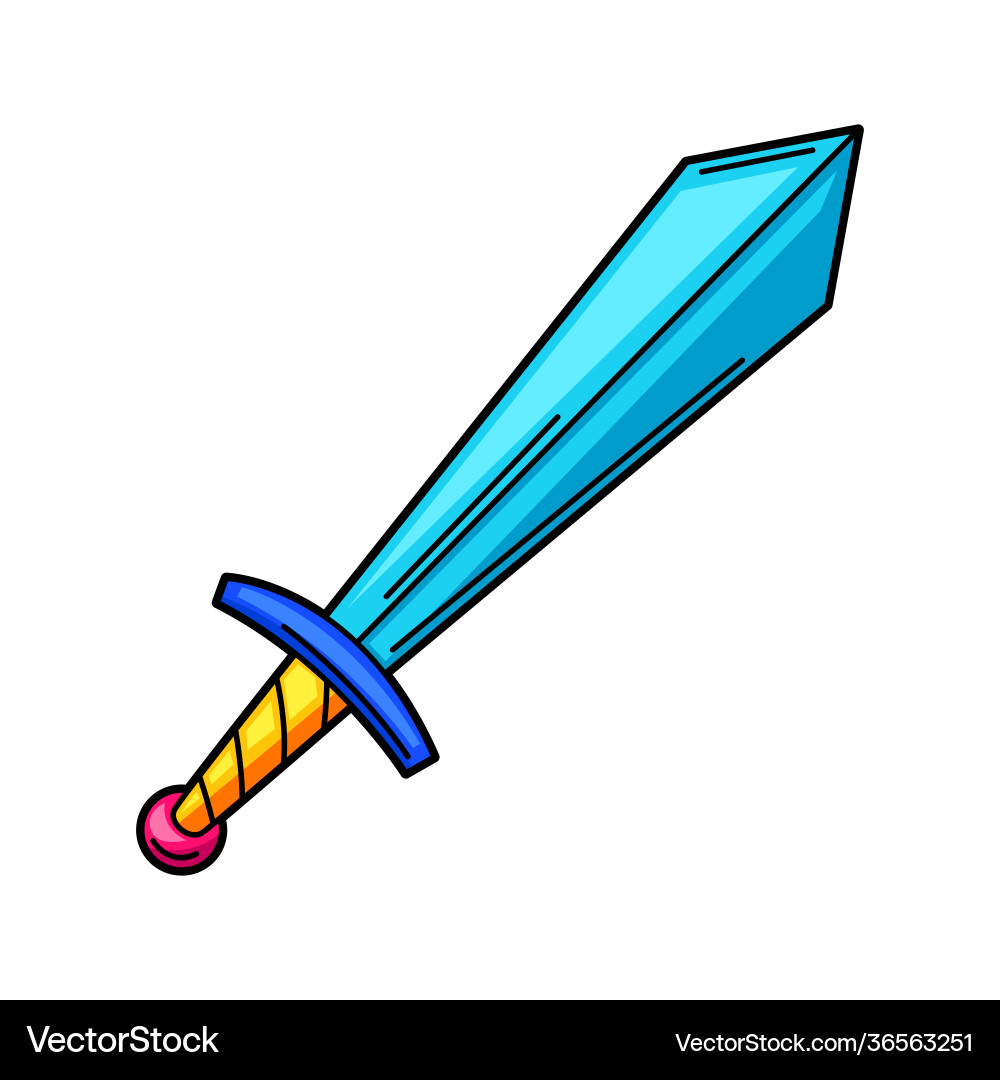 Sword Royalty Free Vector Image - VectorStock