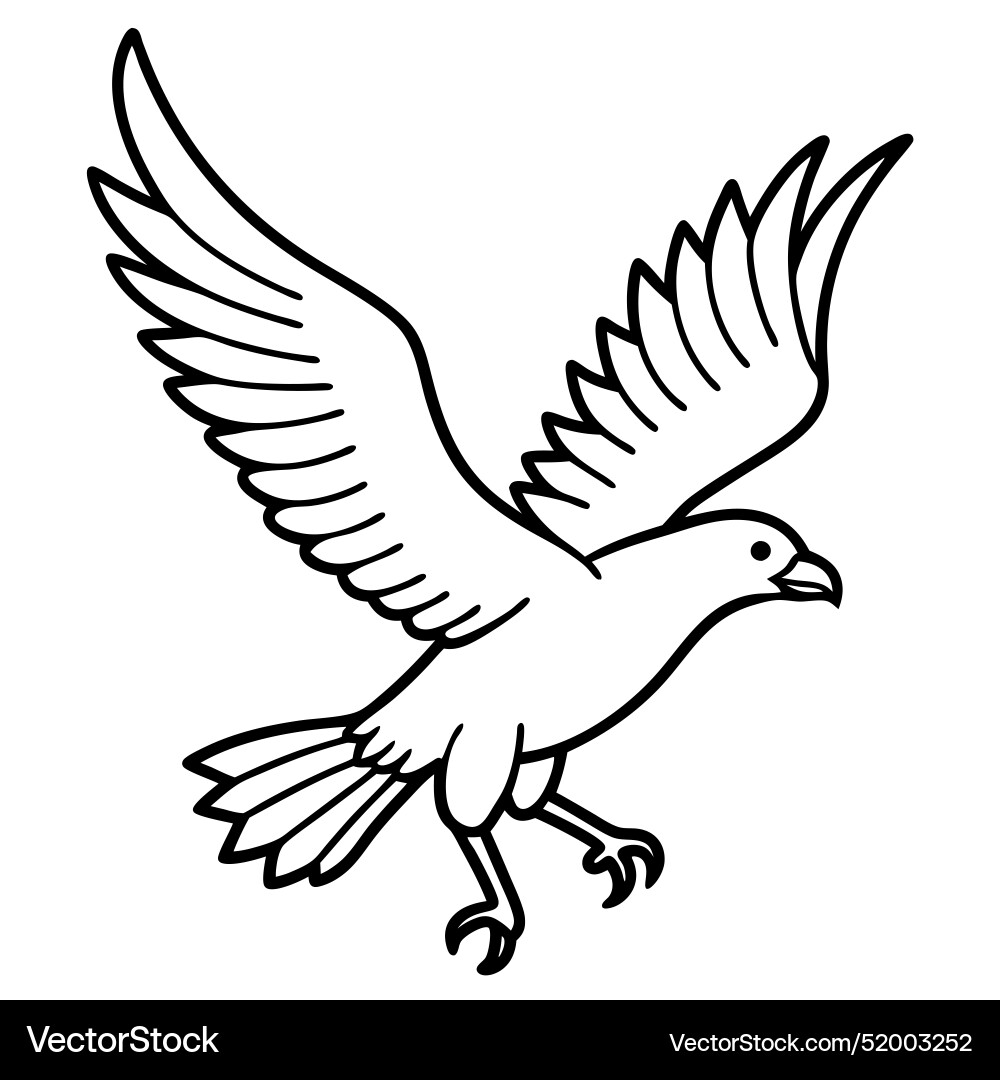 Condor bird jumps icon Royalty Free Vector Image