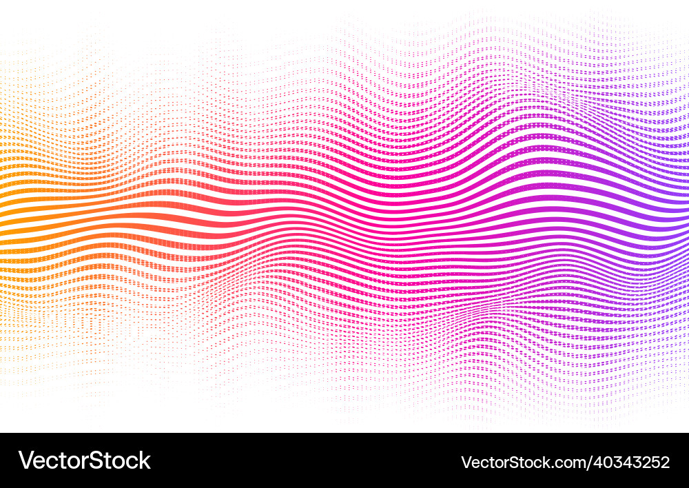 Halftone gradient background Royalty Free Vector Image