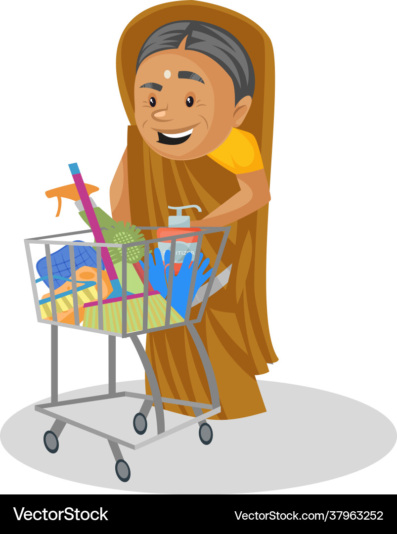 Manthra cartoon character Royalty Free Vector Image