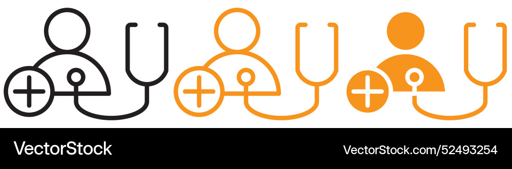 Comprehensive medical check-up icon for health Vector Image