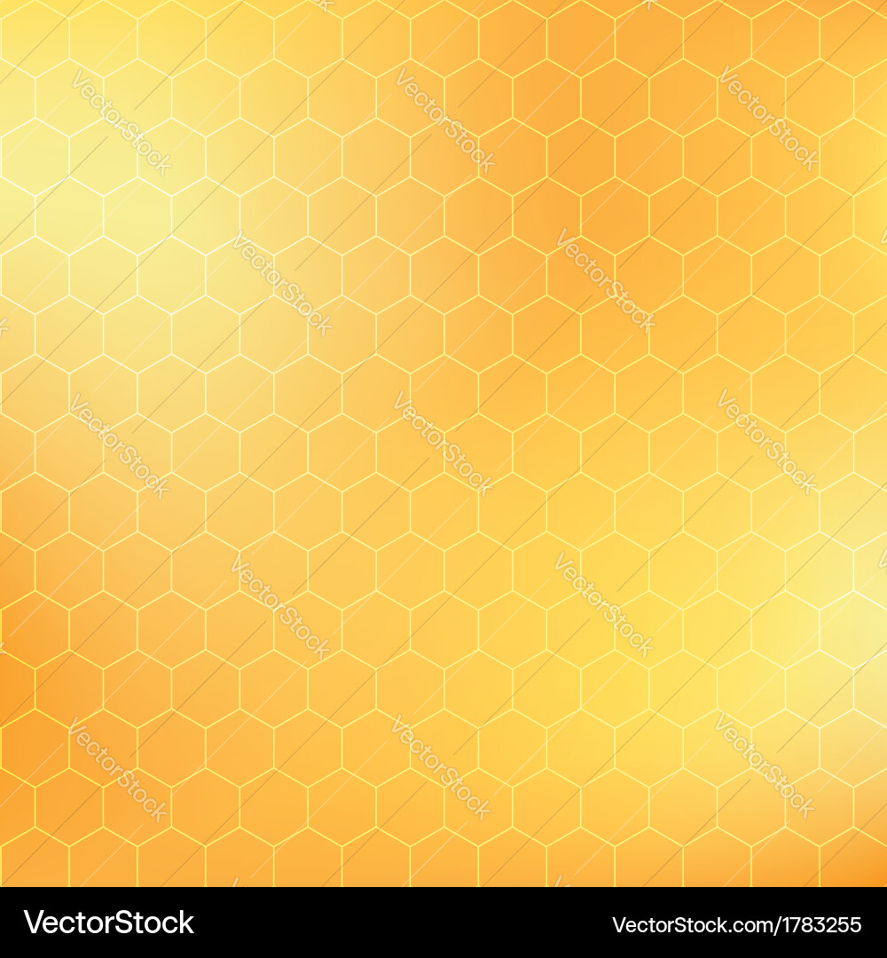 Honey background Royalty Free Vector Image - VectorStock