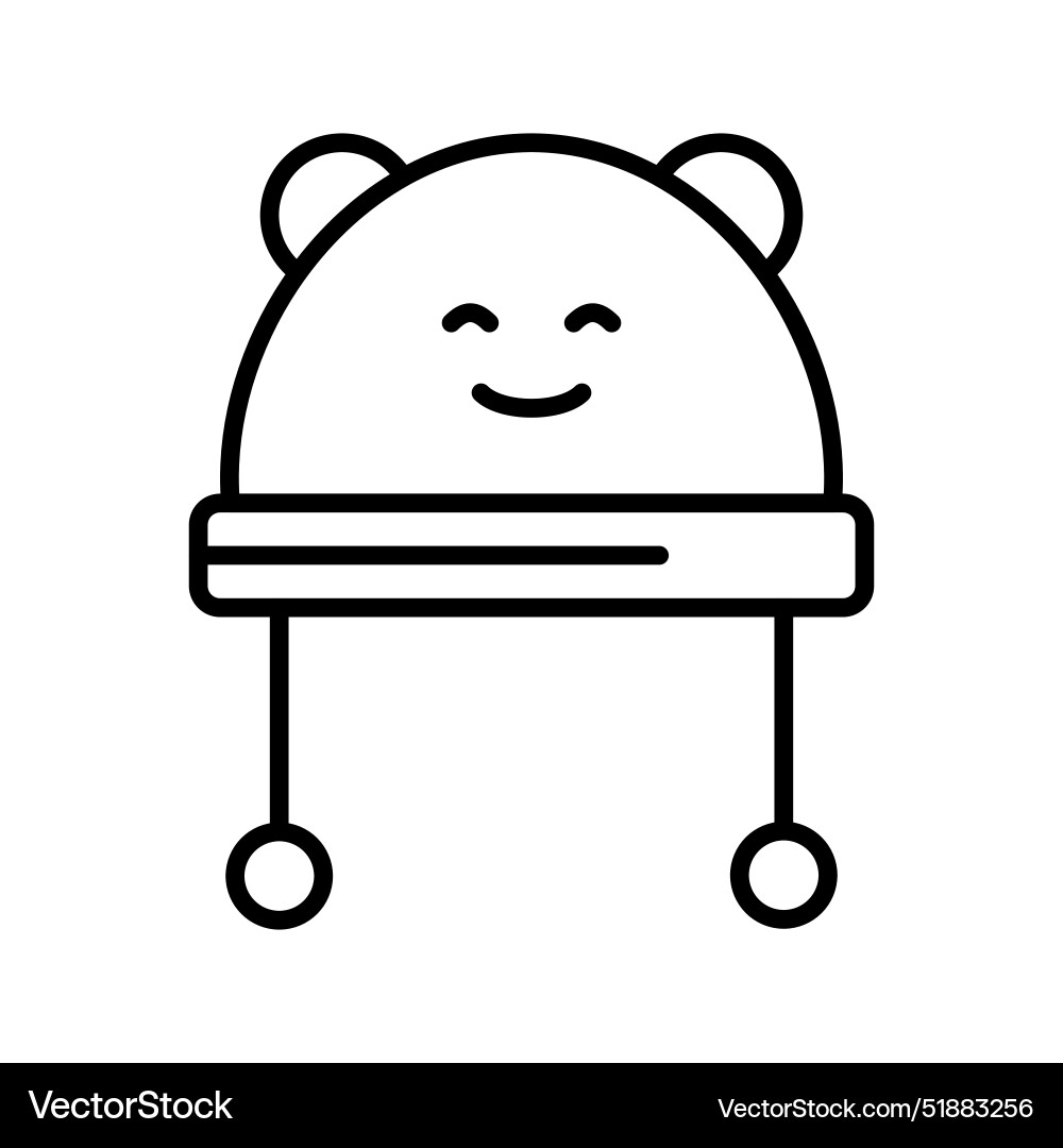 Baby hat icon Royalty Free Vector Image - VectorStock