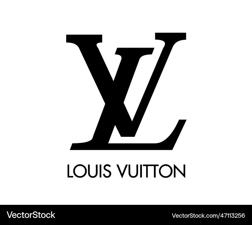 Louis Vuitton Brand Logo Royalty Free Vector Image
