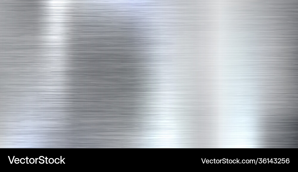 Polished Stainless Steel Texture Royalty Free Vector Image