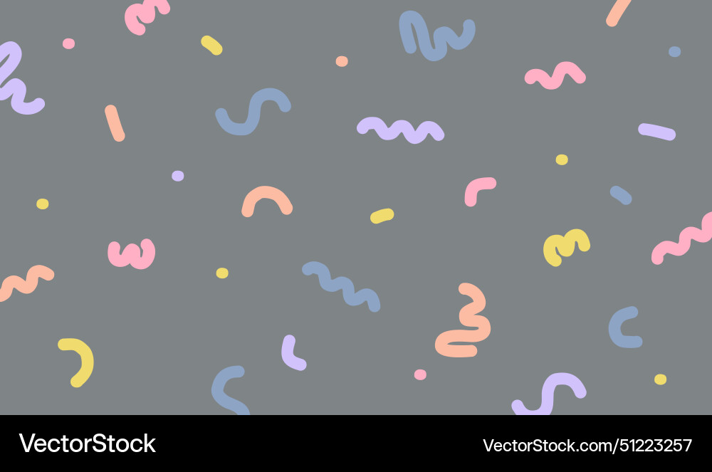 Cute pastel pattern background design Royalty Free Vector