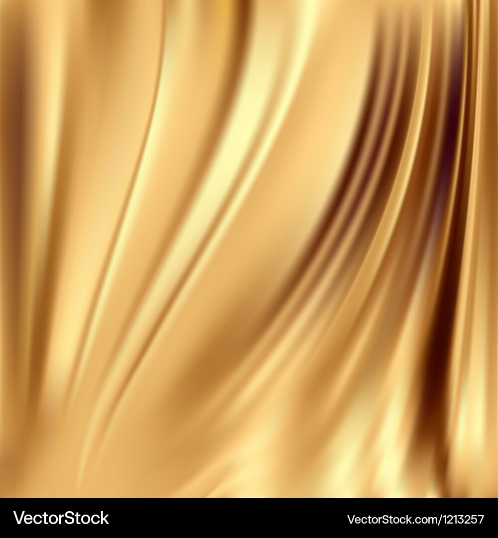 Gold Silk Texture Background Royalty Free Vector Image
