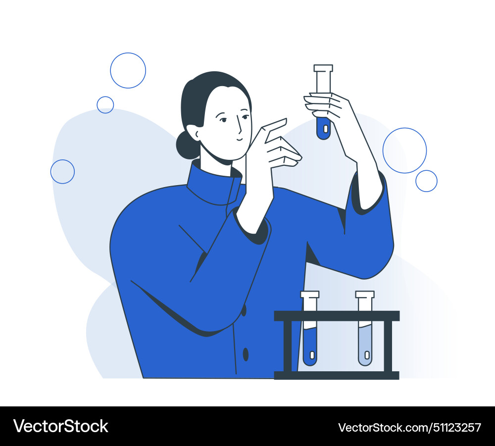 Science research Royalty Free Vector Image - VectorStock