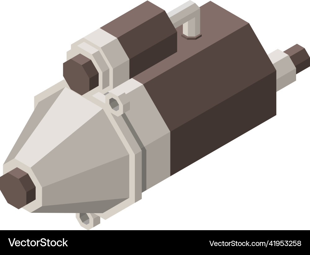 Car motor part composition Royalty Free Vector Image