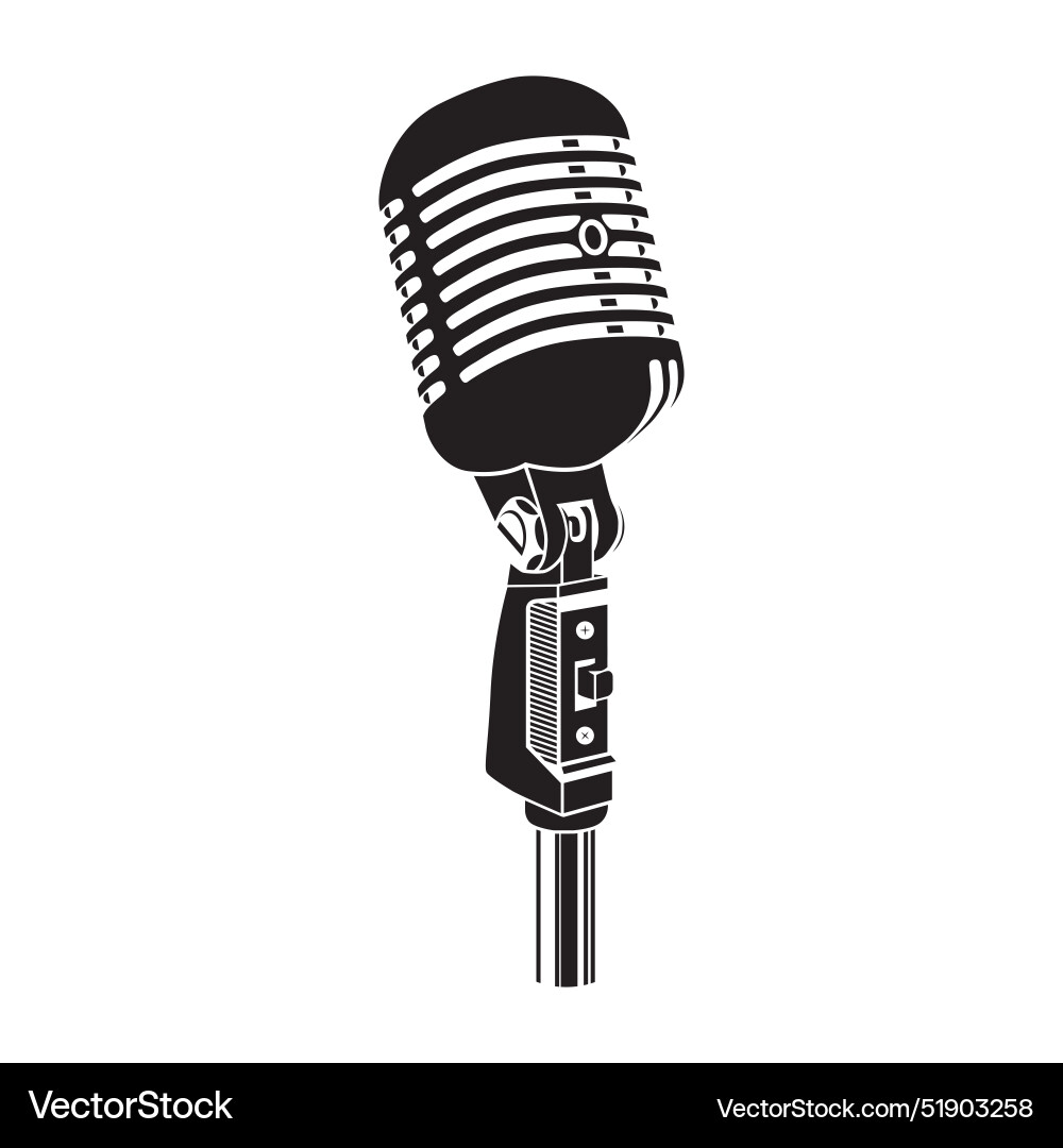 Microphone Royalty Free Vector Image - VectorStock