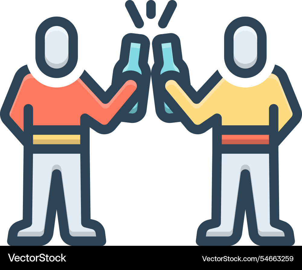 Cheers Royalty Free Vector Image - VectorStock