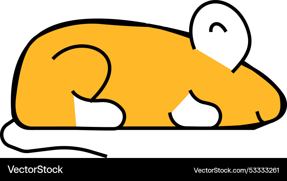 Mice animal icon color Royalty Free Vector Image