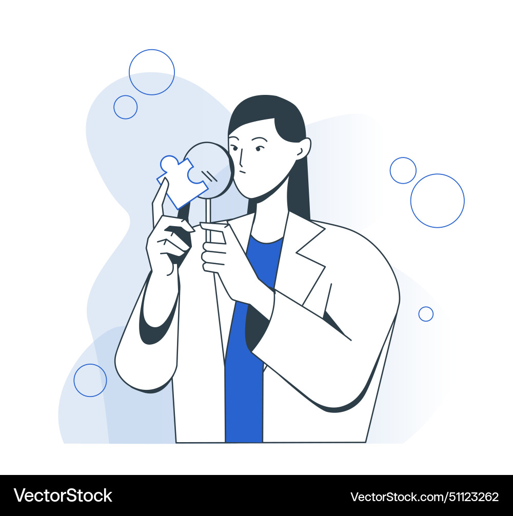Science research Royalty Free Vector Image - VectorStock