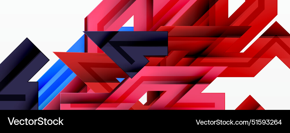 Dynamic lines geometric background Royalty Free Vector Image