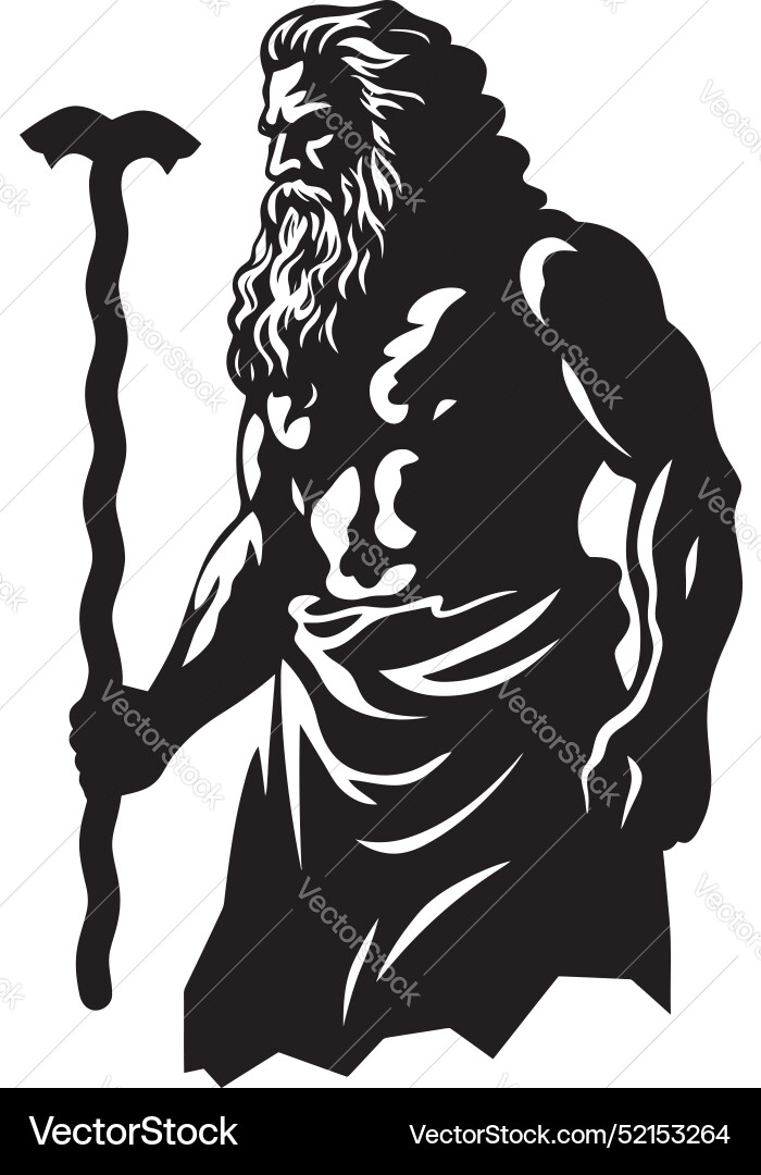 Mighty champion hercules icon legendary triumph Vector Image