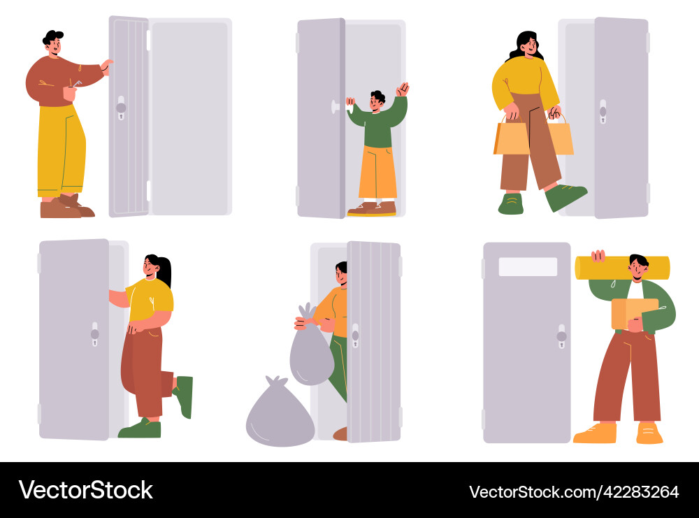 Lock Door Kids Vector Images (over 130)