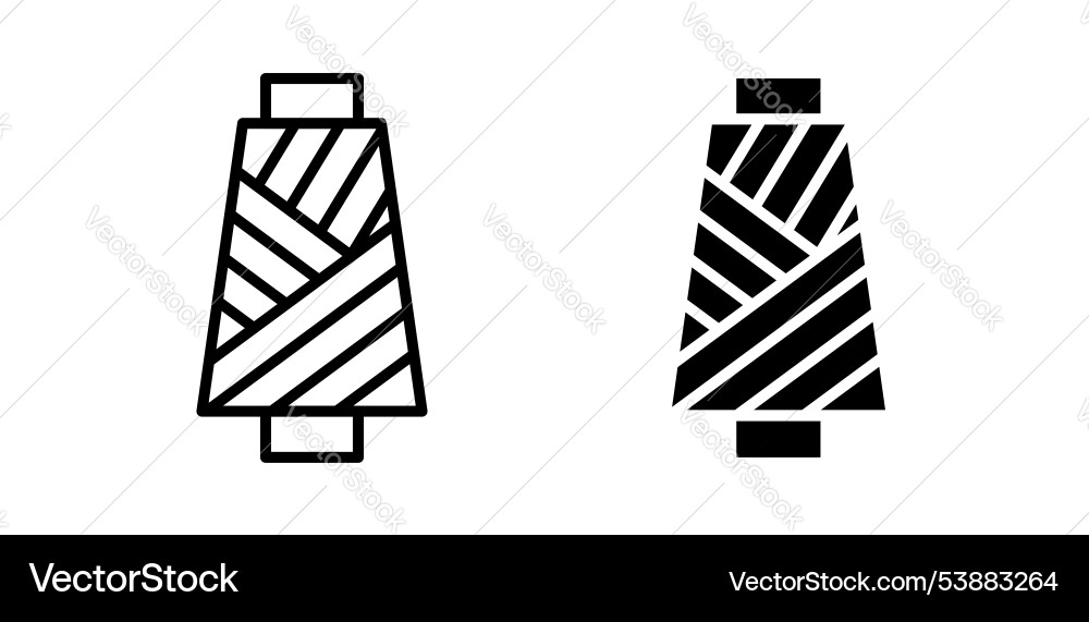 Yarn icon set Royalty Free Vector Image - VectorStock