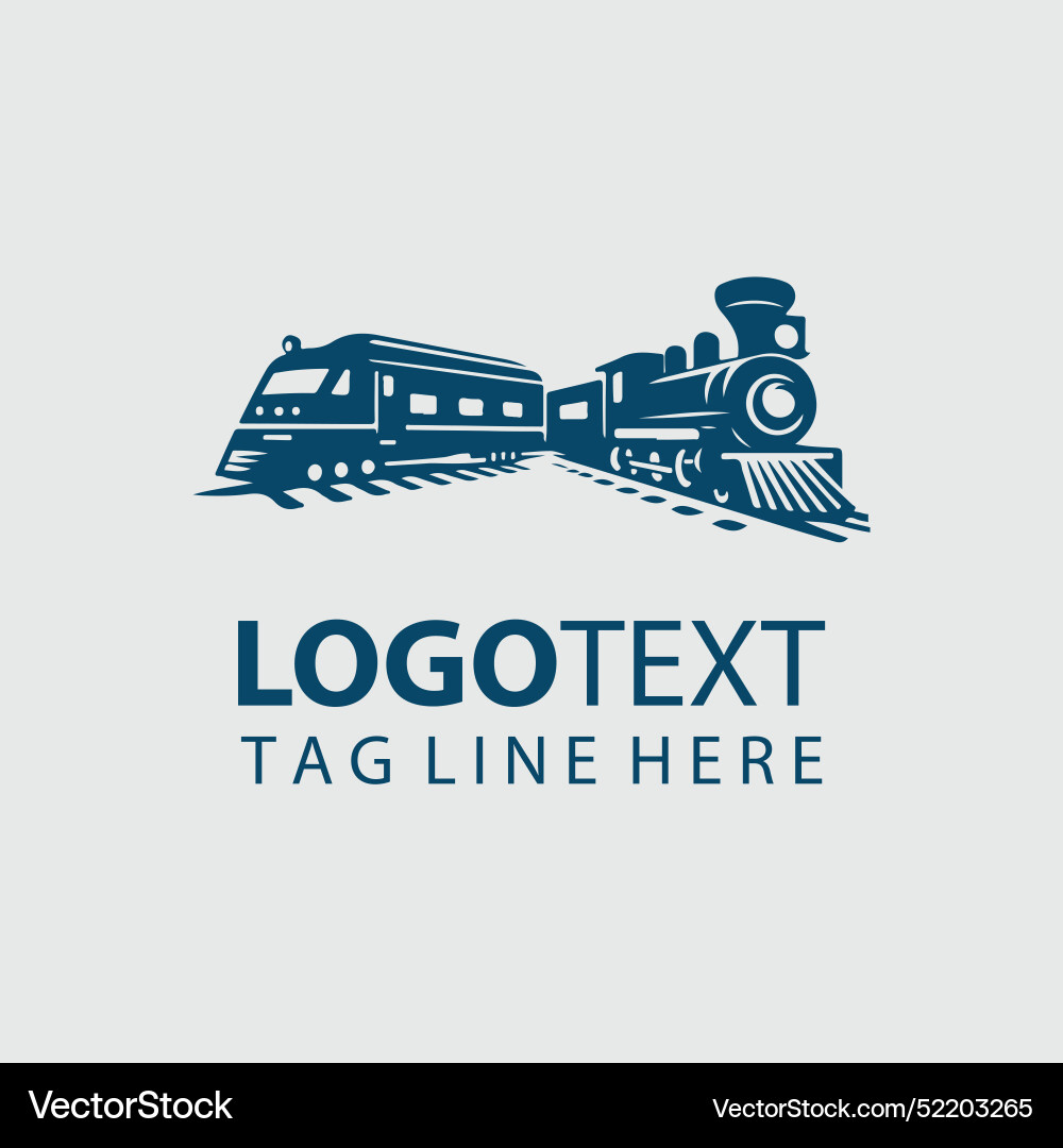 Train logo Royalty Free Vector Image - VectorStock