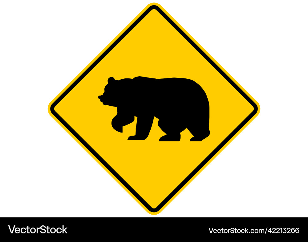 Bear Royalty Free Vector Image - VectorStock