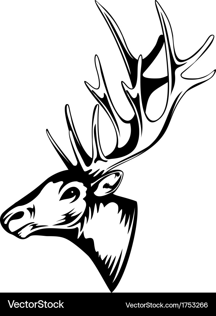 Elk Royalty Free Vector Image - VectorStock