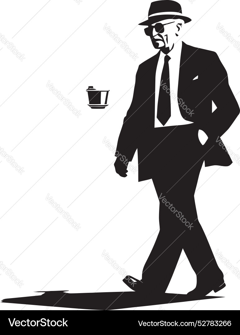 Executive trajectory entrepreneurial emblem Vector Image