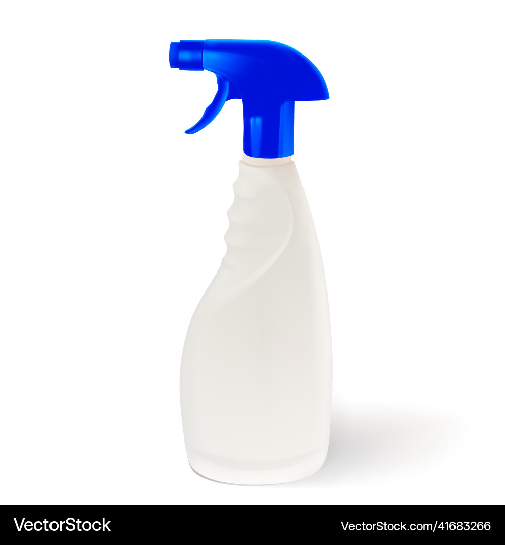 Realistic spray gun on a transparent background Vector Image