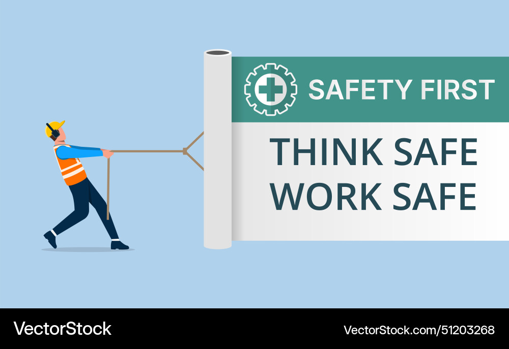 Occupational safety and health administration Vector Image