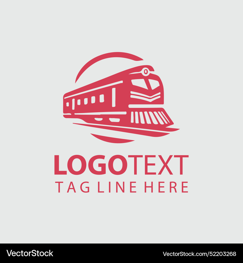 Train logo Royalty Free Vector Image - VectorStock
