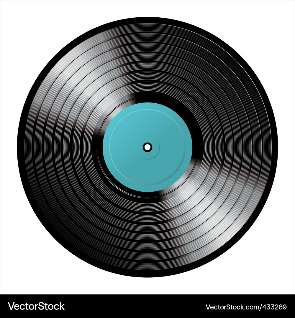 Vinyl image Royalty Free Vector Image - VectorStock