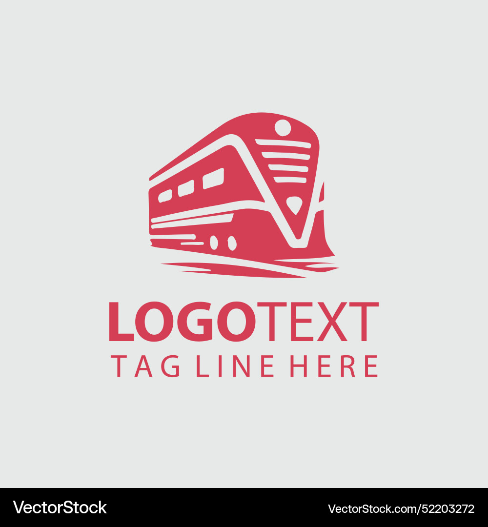 Train logo Royalty Free Vector Image - VectorStock