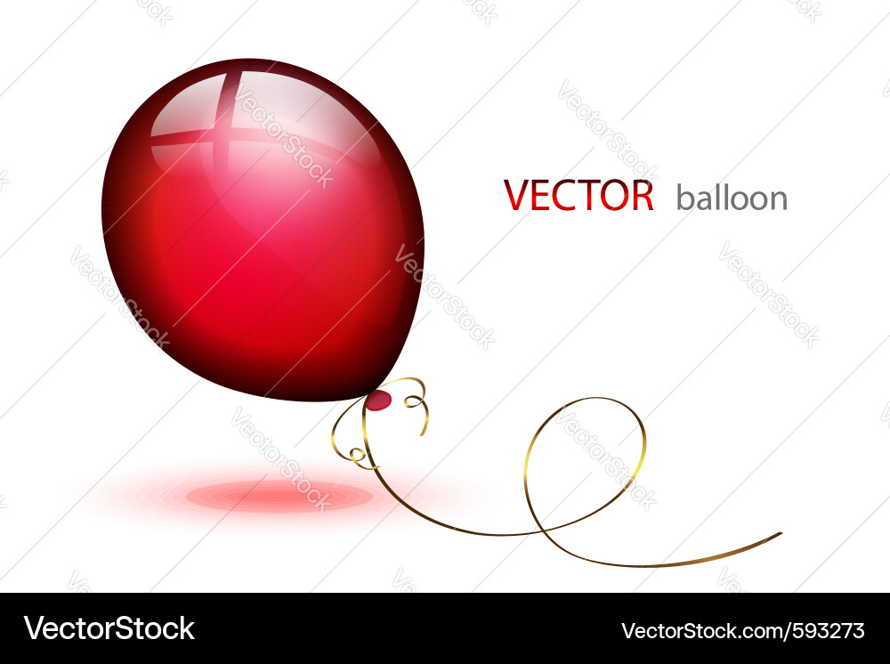 Balloon Royalty Free Vector Image - VectorStock