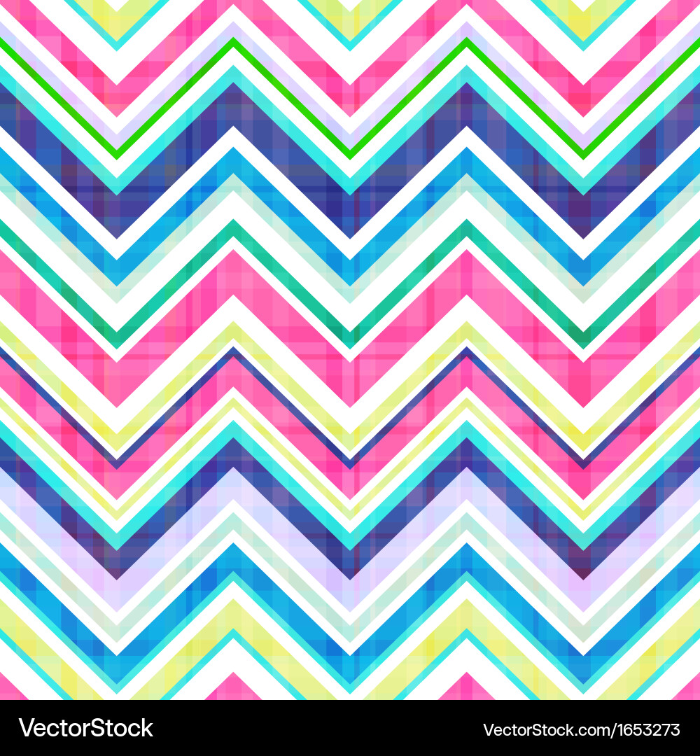 Vibrant Chevron Pattern Royalty Free Vector Image