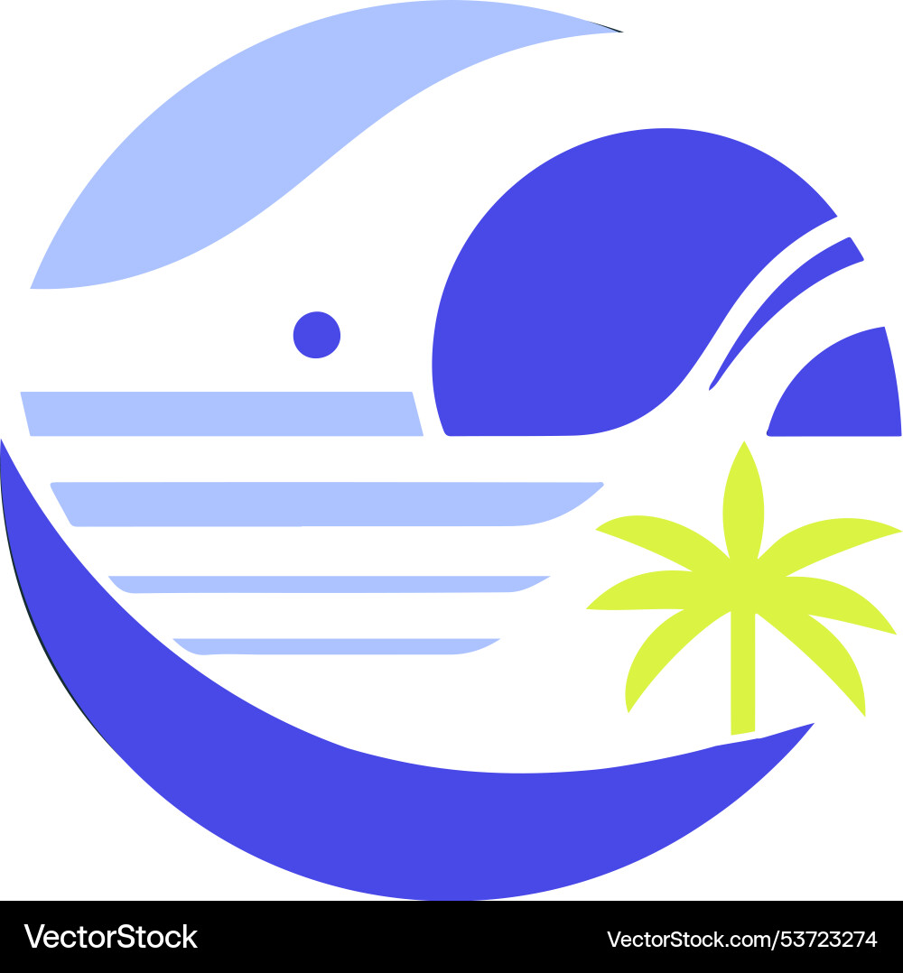 A simple logo for company Royalty Free Vector Image