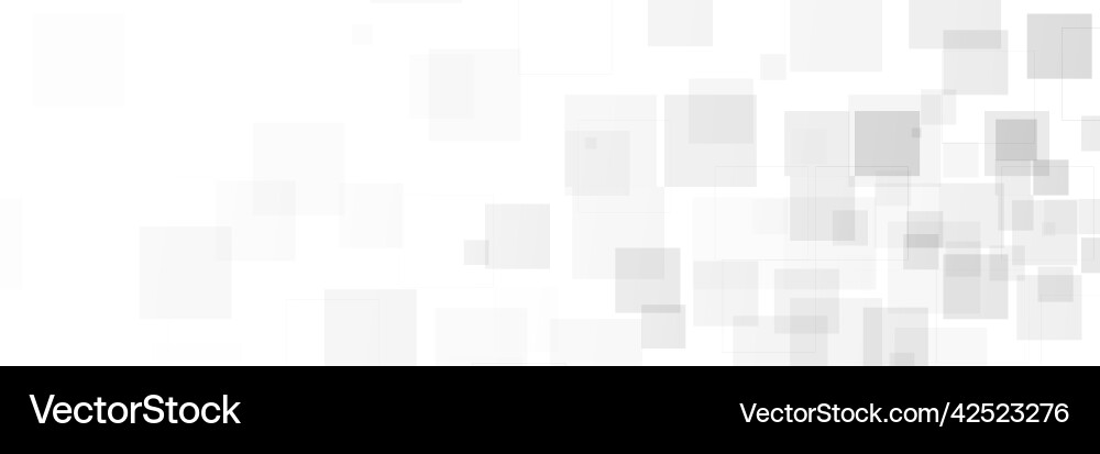 Abstract white and black geometric shape Vector Image