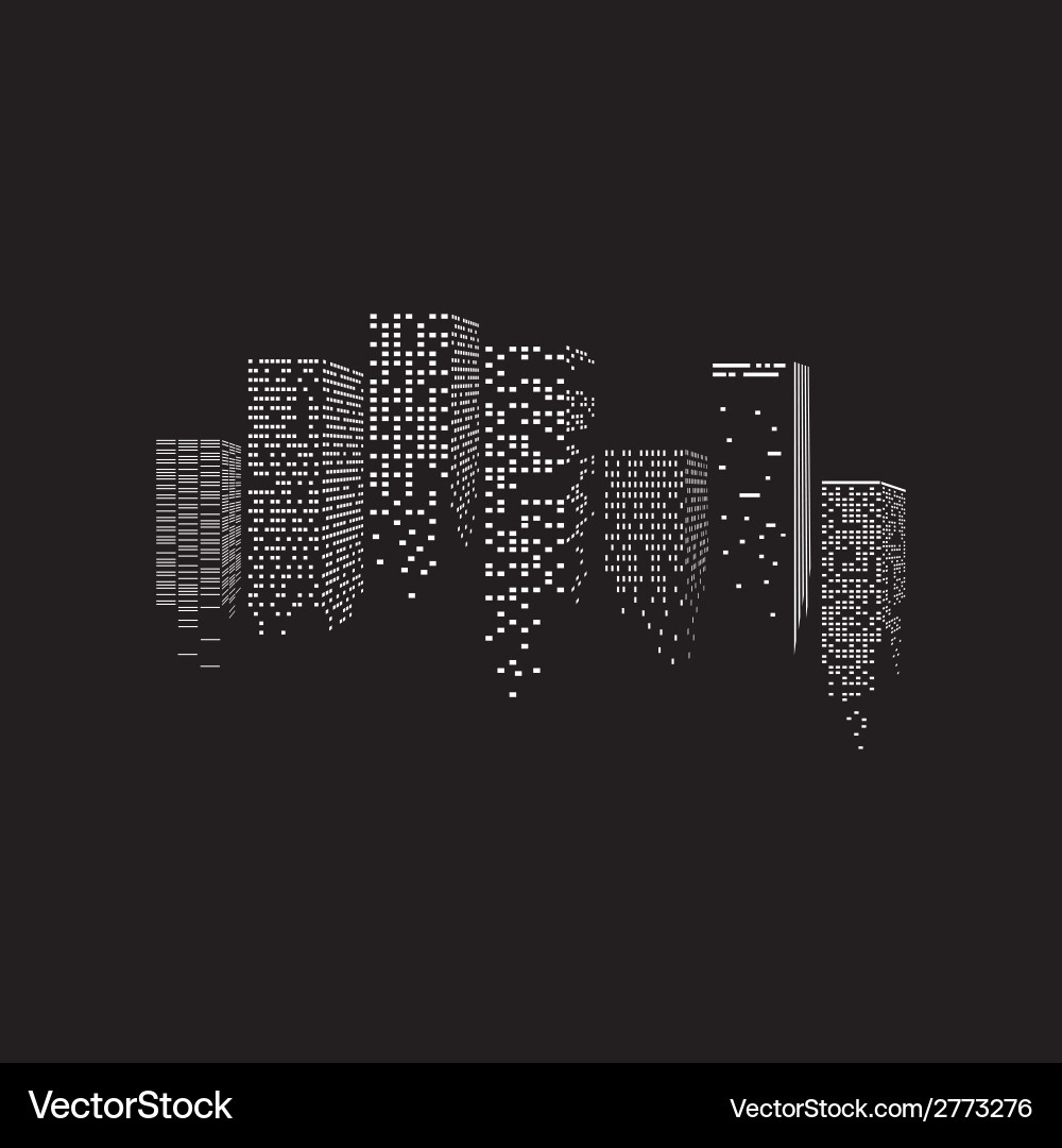 City Royalty Free Vector Image - VectorStock