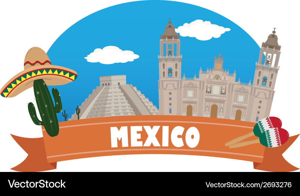 Mexico Royalty Free Vector Image - VectorStock