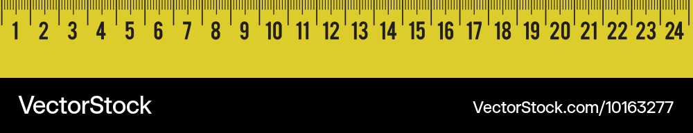 Meter yellow tape measure tool icon Royalty Free Vector
