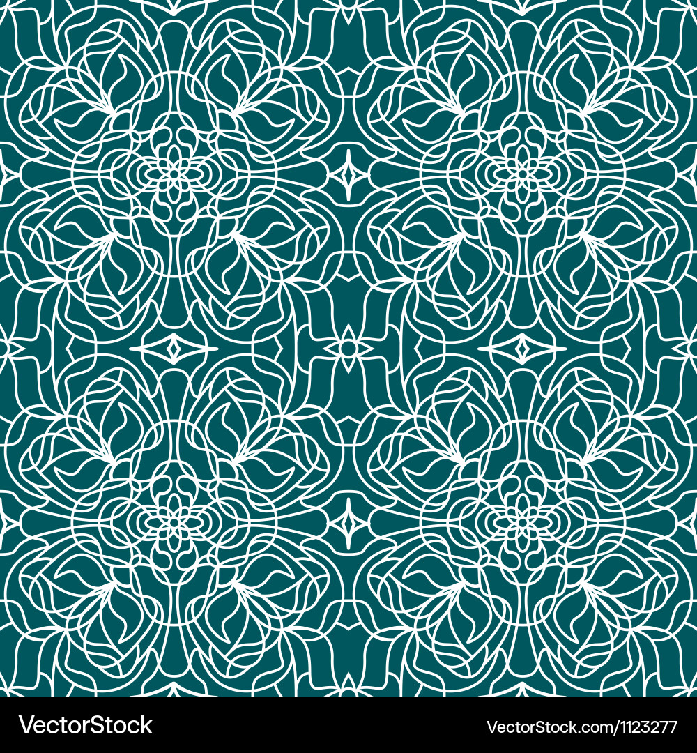 Seamless pattern tiffany Royalty Free Vector Image