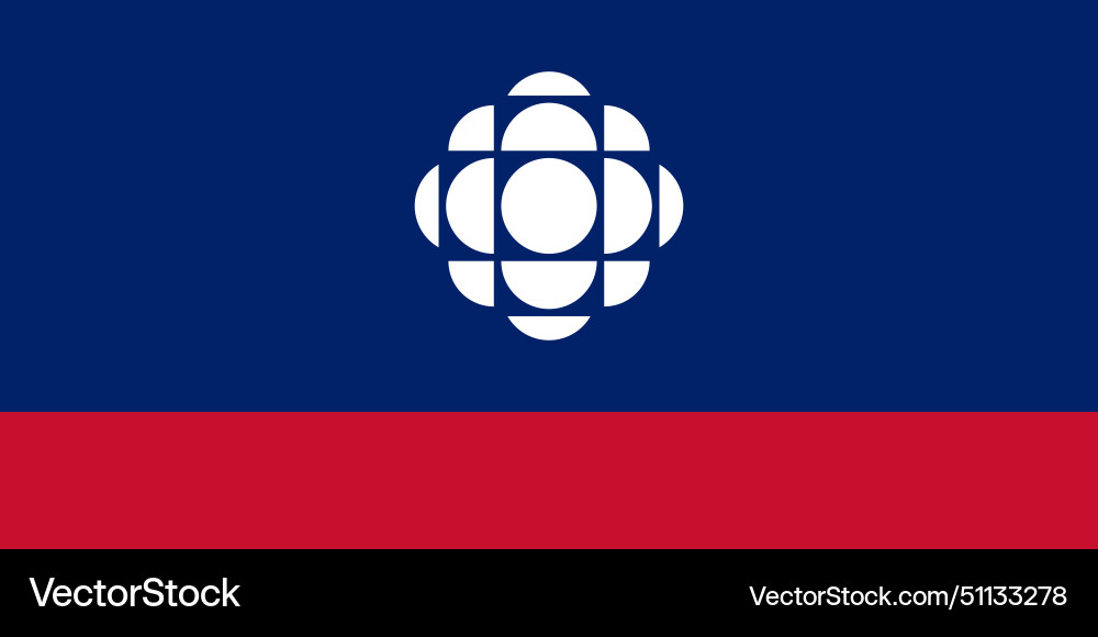 Cbc flag Royalty Free Vector Image - VectorStock