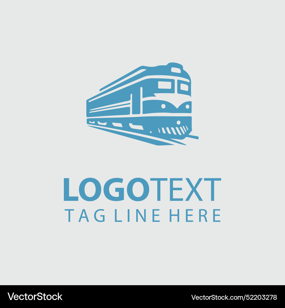 Train logo Royalty Free Vector Image - VectorStock