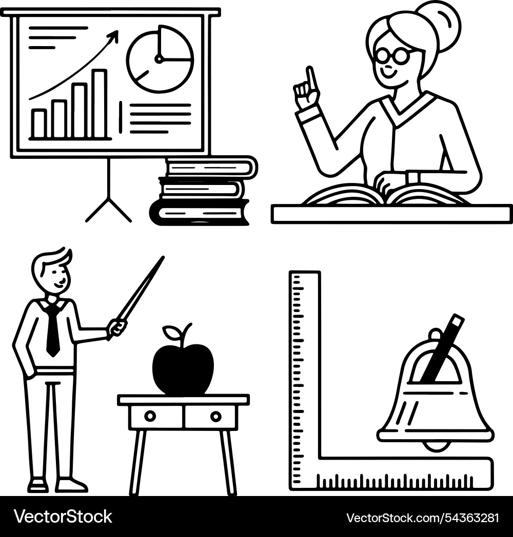 Team excellence work training environment Vector Image