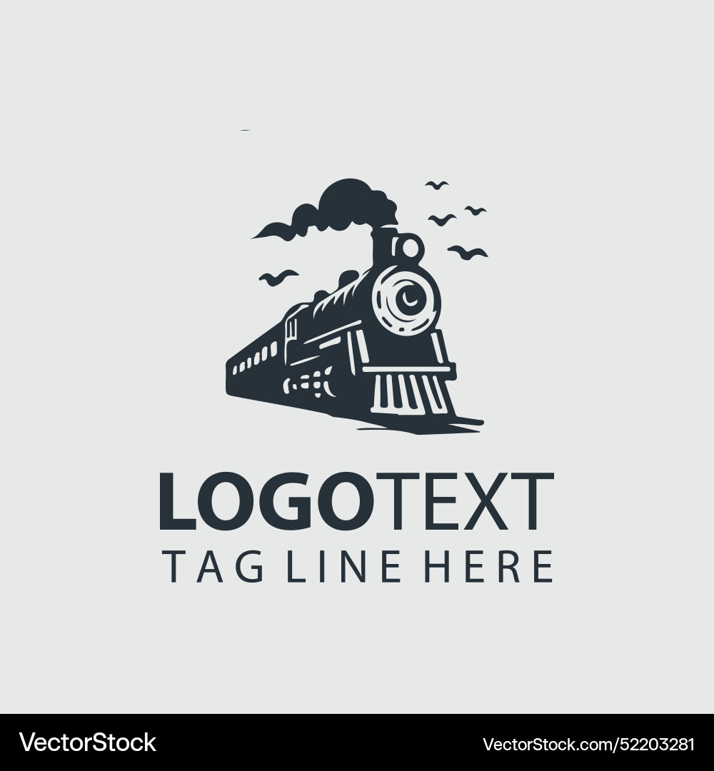 Train logo Royalty Free Vector Image - VectorStock