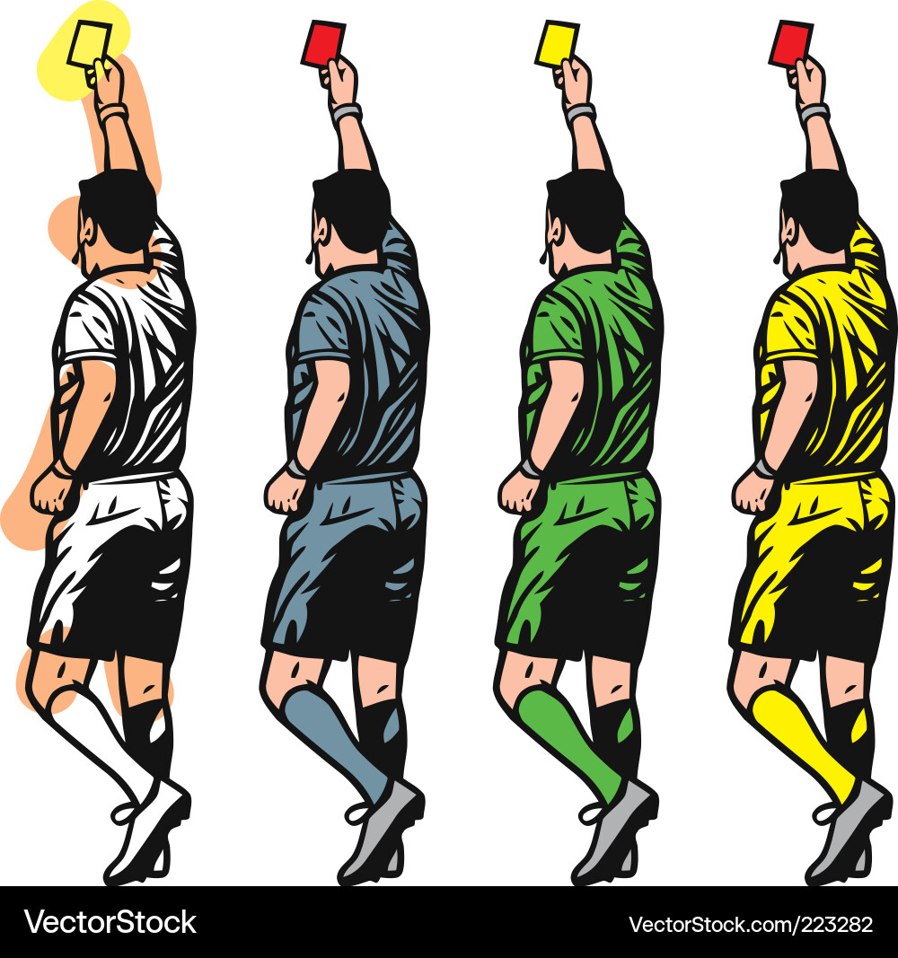 Referee Royalty Free Vector Image - VectorStock