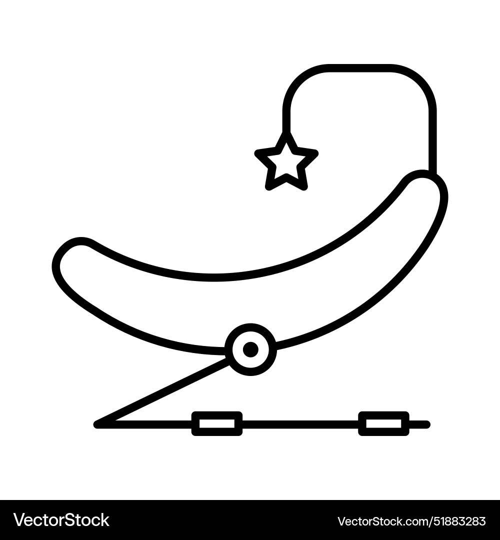 Bouncy seat icon Royalty Free Vector Image - VectorStock Bouncy seat icon Royalty Free Vector Image - VectorStock