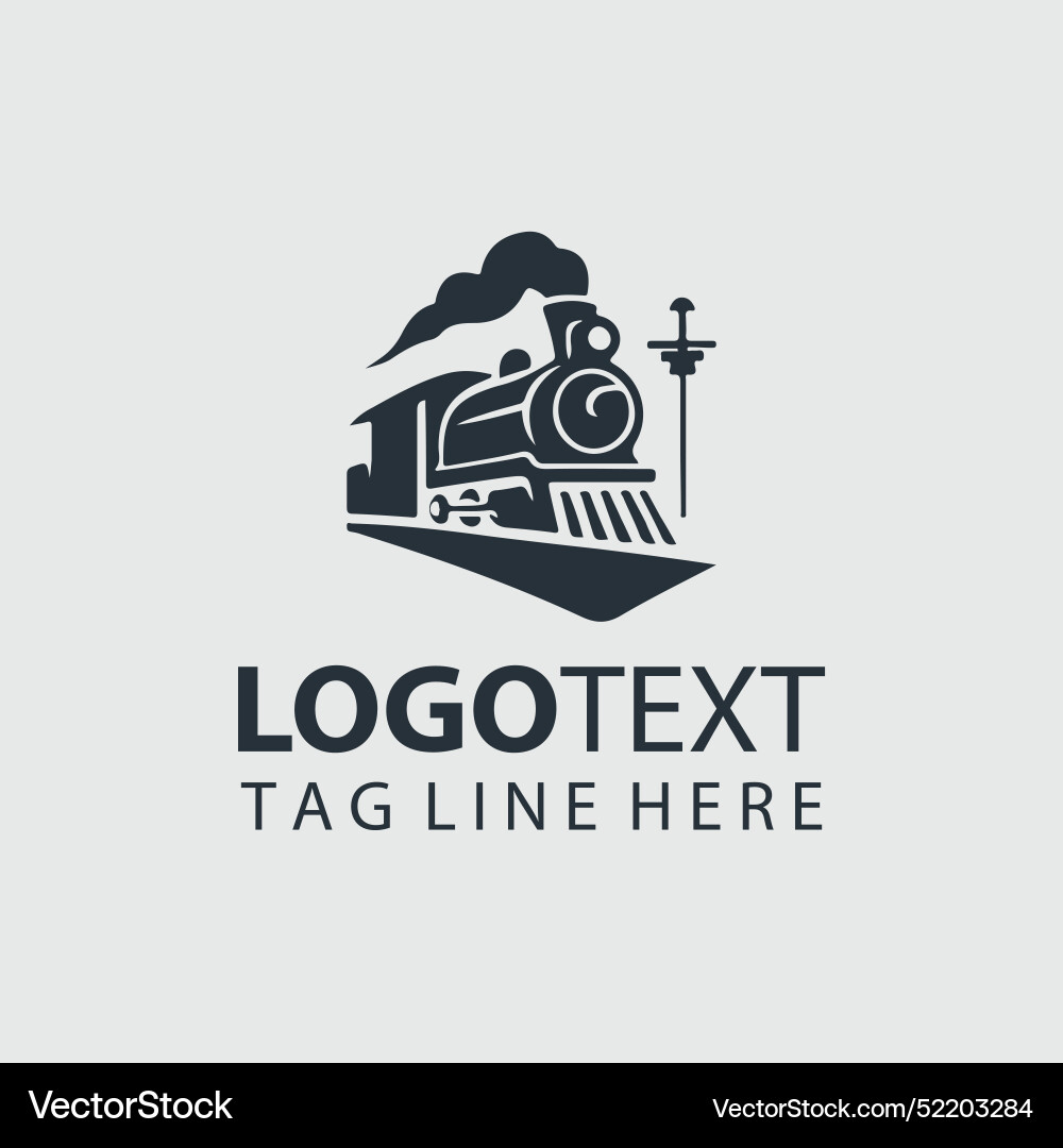 Train logo Royalty Free Vector Image - VectorStock